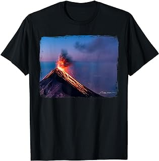 Volcano Lover, Magma, Geography, Geology, Volcano T-Shirt - Walmart.com