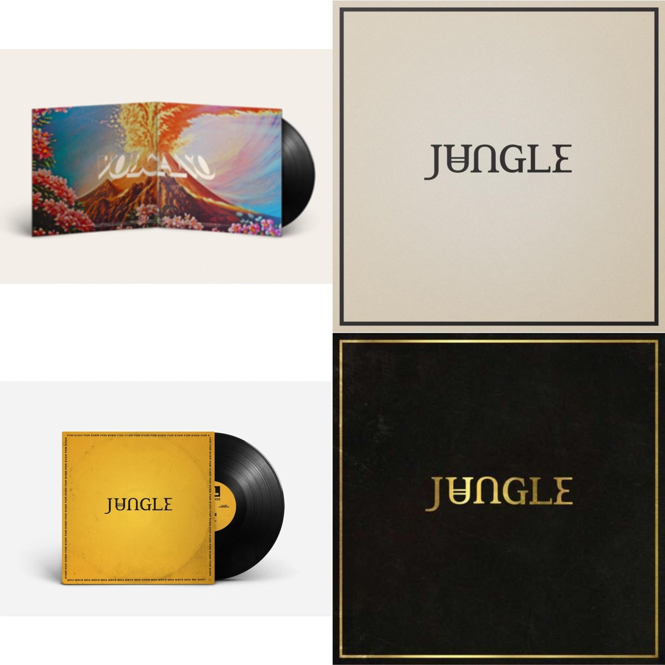 Volcano & Loving In Stereo & For Ever & Jungle [LP Vinyl Bundle ...