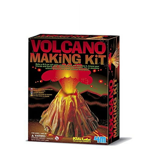 4M Science Kids Volcano Making Kit - Experiment Toy Lab - Walmart.com