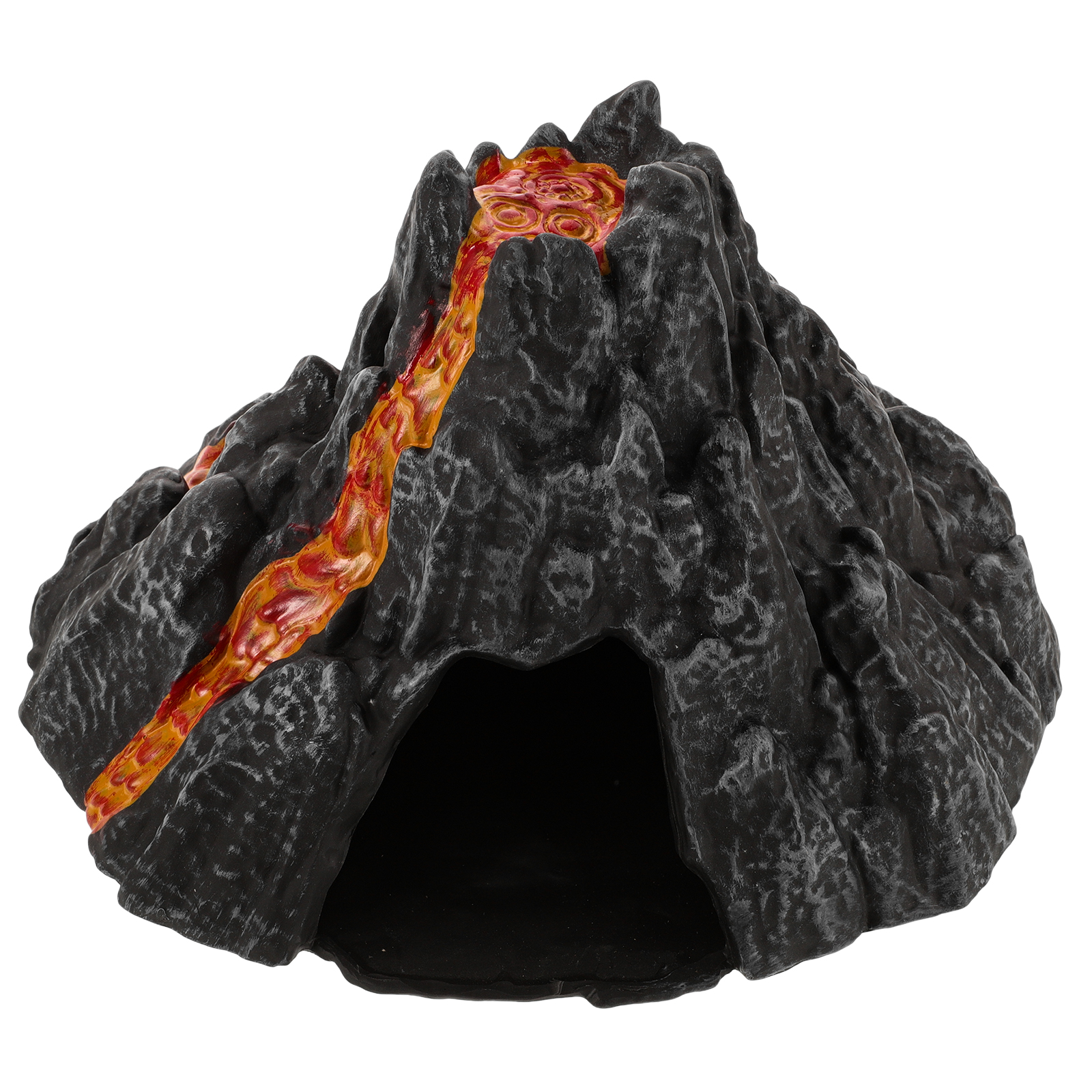 Volcano Model Plastic Volcano Statue Sand Table Landscaping Decoration ...