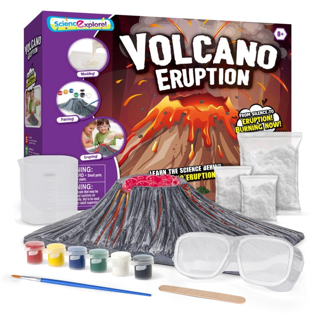 Volcano Science Kit DIY Geology Chemistry Toys Science Experiments ...