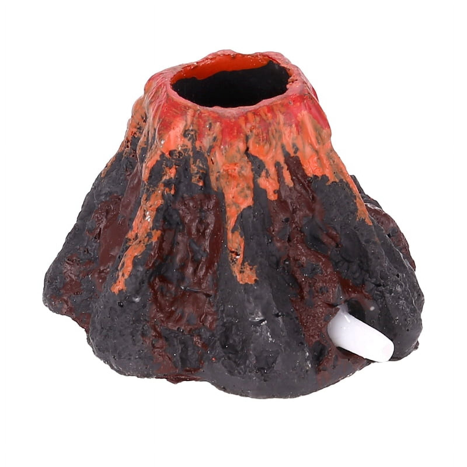 Volcano Shape Aquarium Fish Tank Decor Oxygen Pump Air Bubble Stone Air ...