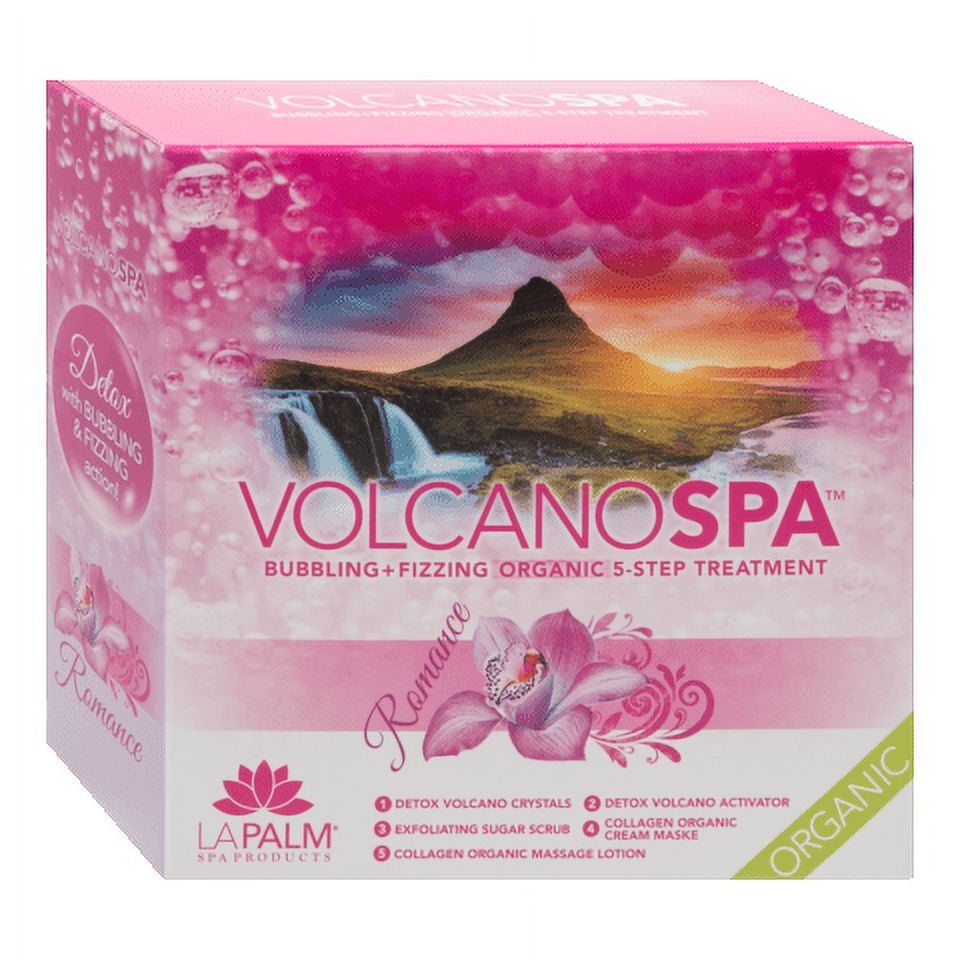 Volcano Spa: 6 Step Pedicure Kit - Romance - Walmart.com