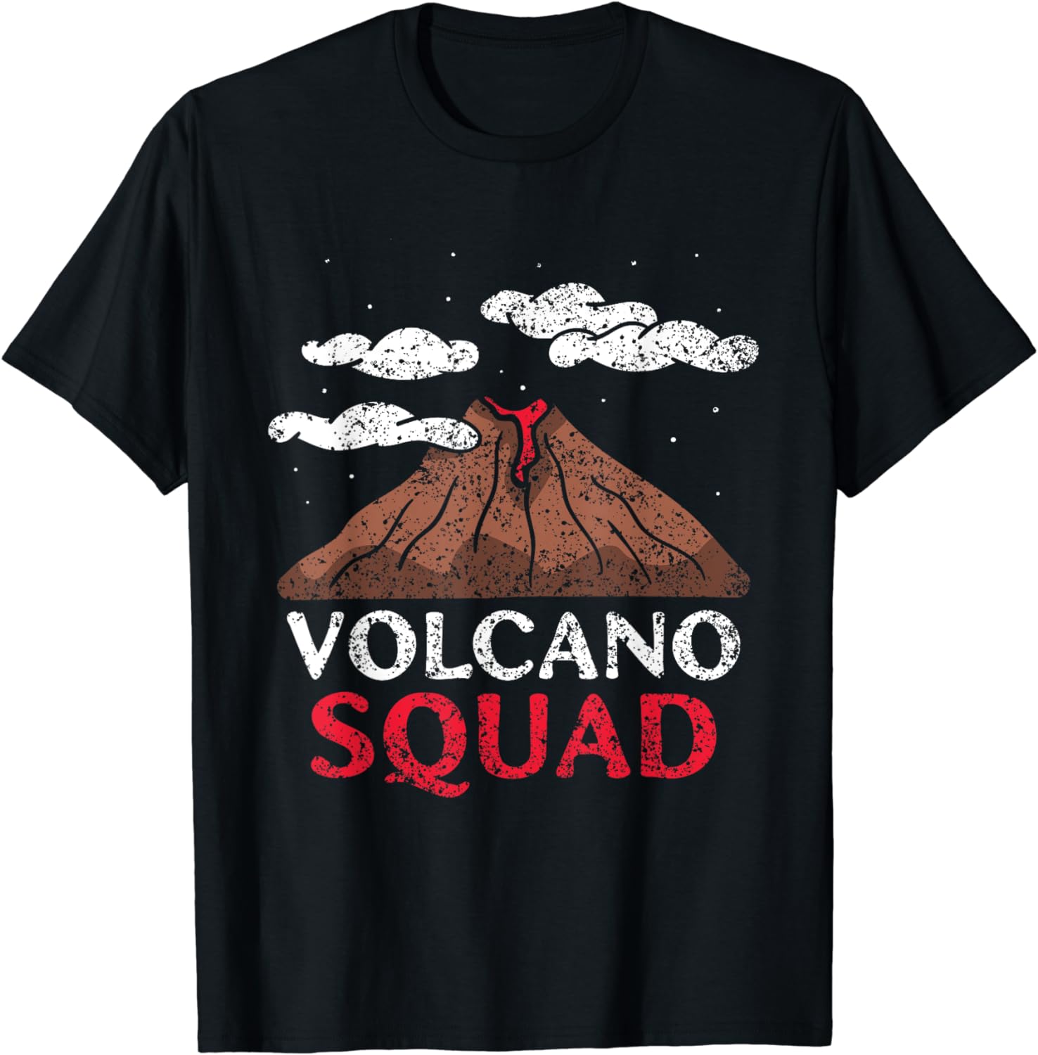 Volcano Squad Volcanic Volcanoe Geology Lava Volcanoes T-Shirt ...