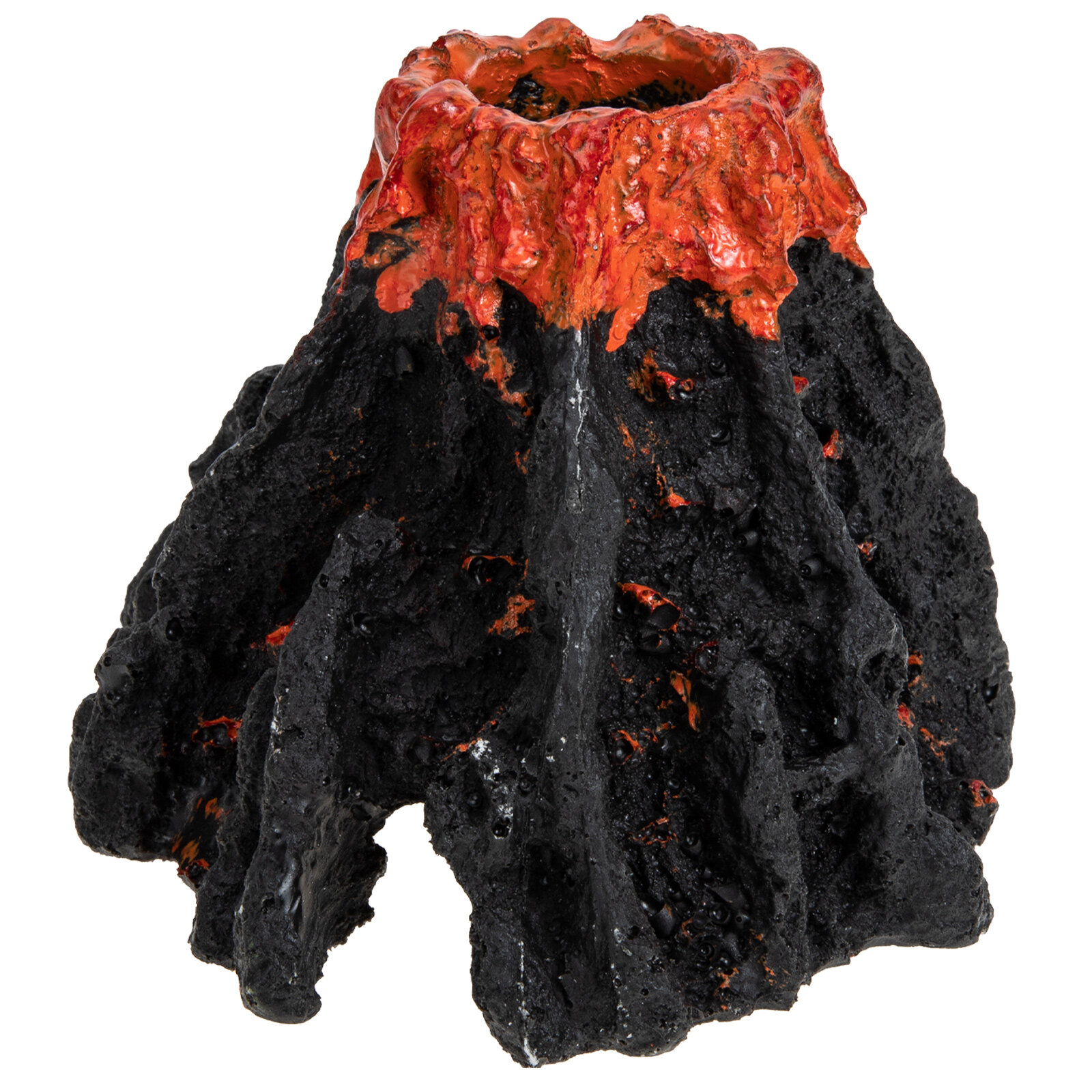Volcano Tank Toy Ornament Bubbler Decoration Erupting Kids Fake ...