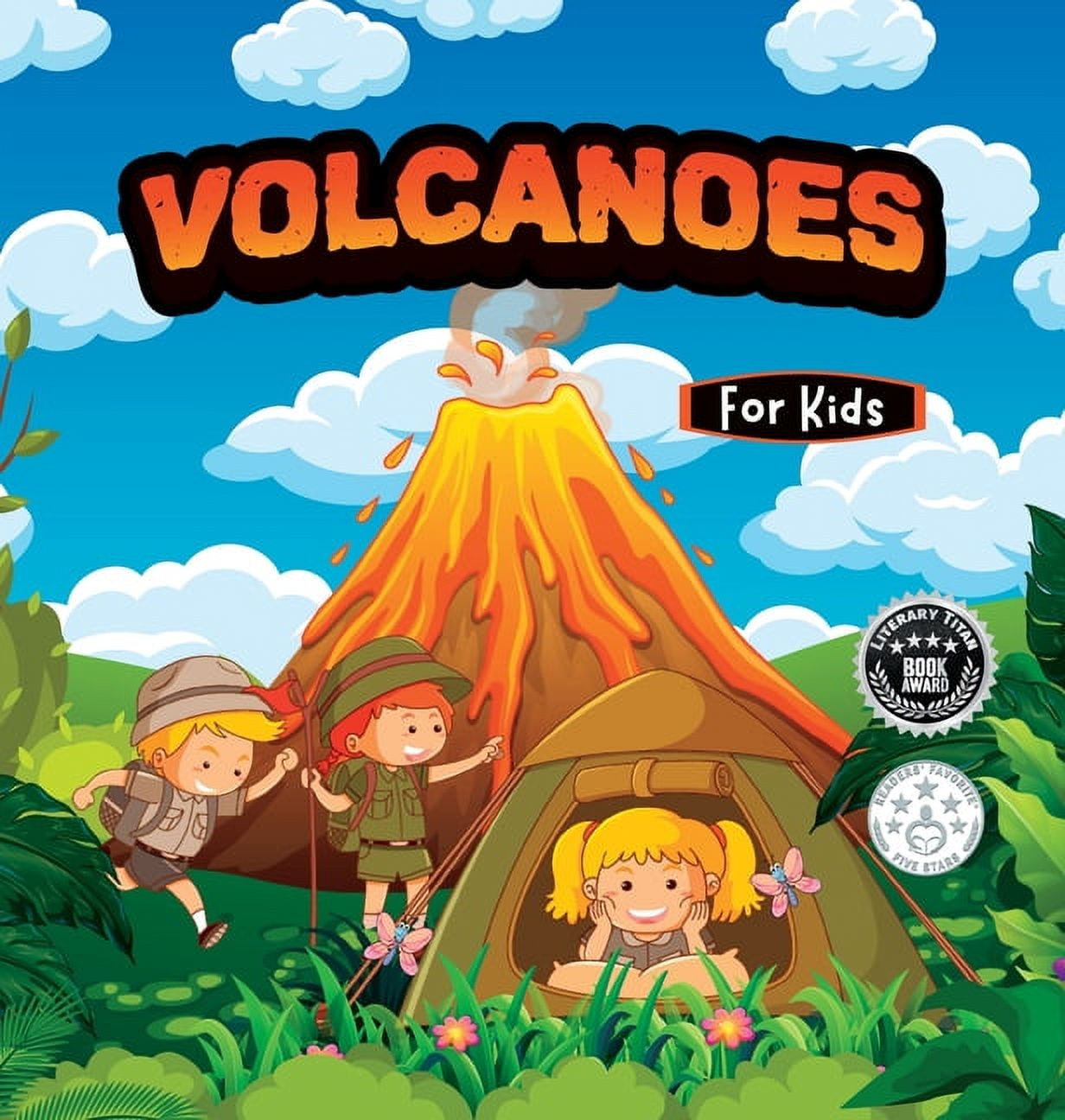 Volcanoes For kids: Educational science book for learning about ...