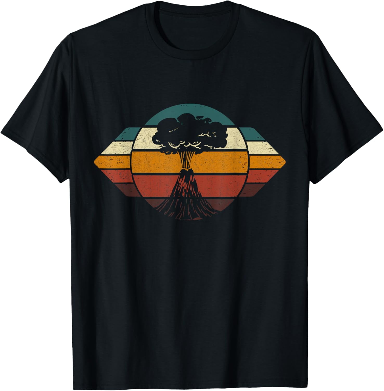 Volcanoes Retro Geologist Vintage Volcanology Volcanologist T-Shirt ...