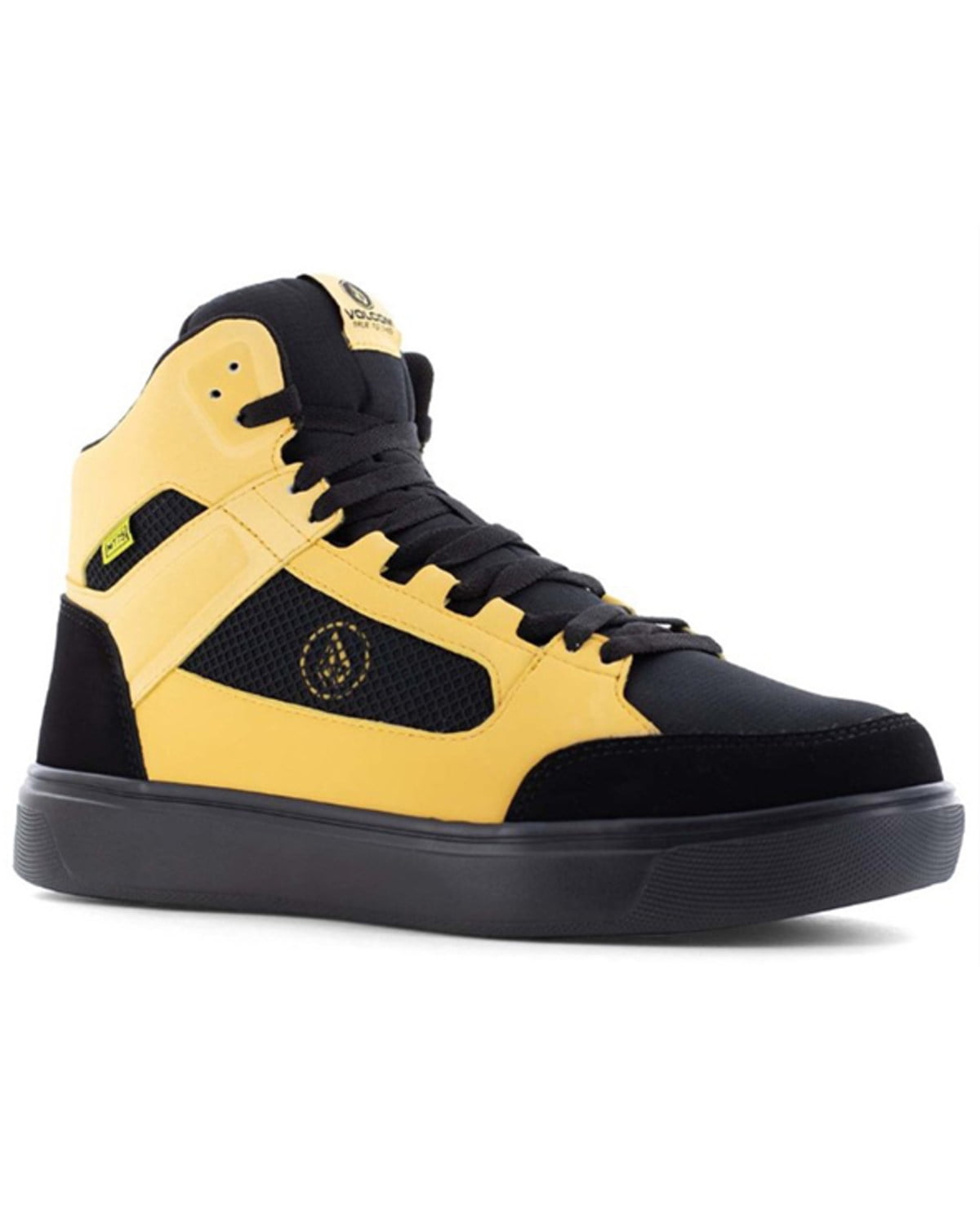 Volcom Men's Evolve Skate Inspired High Top Work Shoes Composite Toe ...
