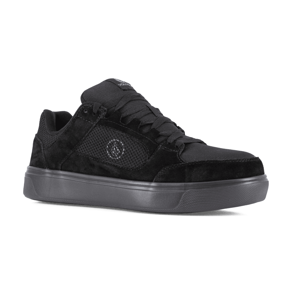 Volcom Men's Evolve Skate Inspired Work Shoes Composite Toe Black 8 D(M ...