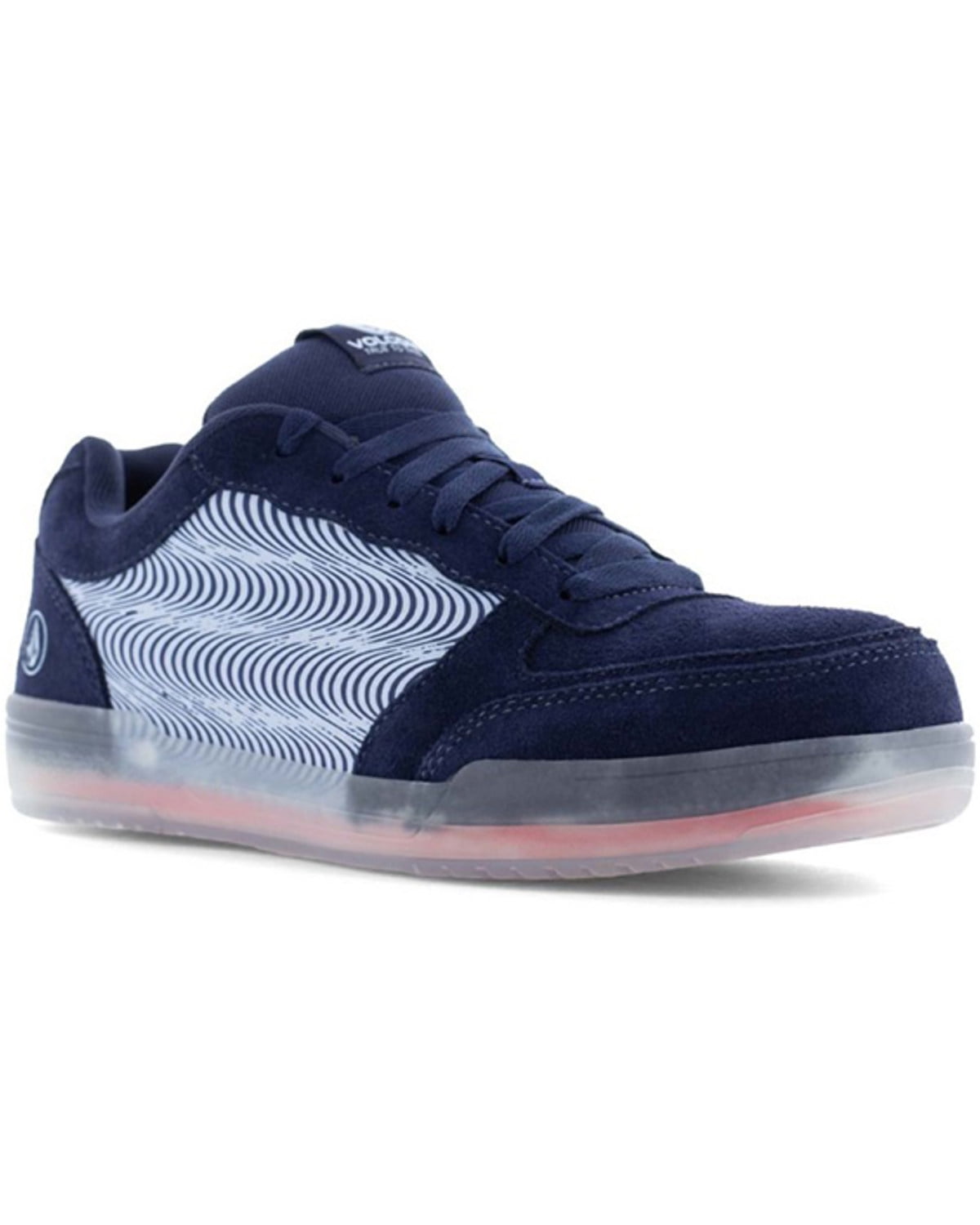 Volcom Hybrid VM30358 Sneaker Men's US 10 Blue Suede Comp Toe Work ...