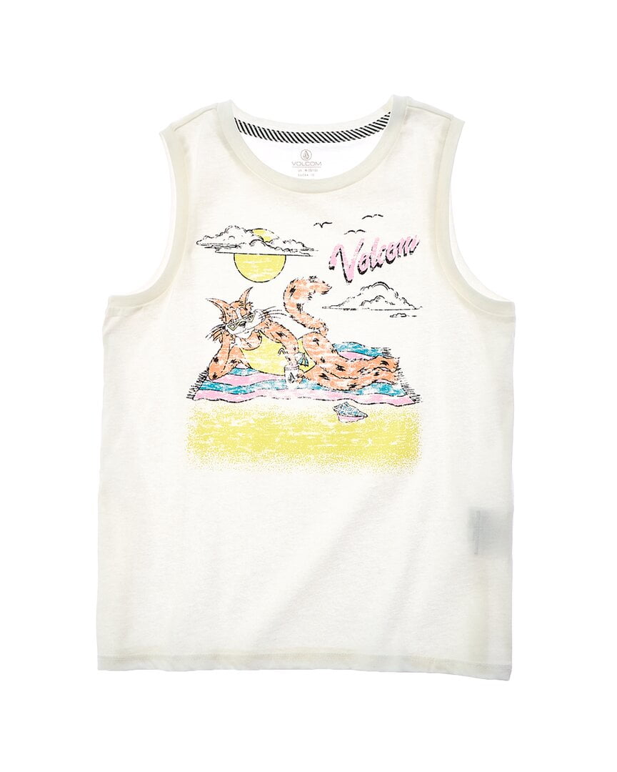 Volcom girls Flexin Muscle Tank, L, White - Walmart.com