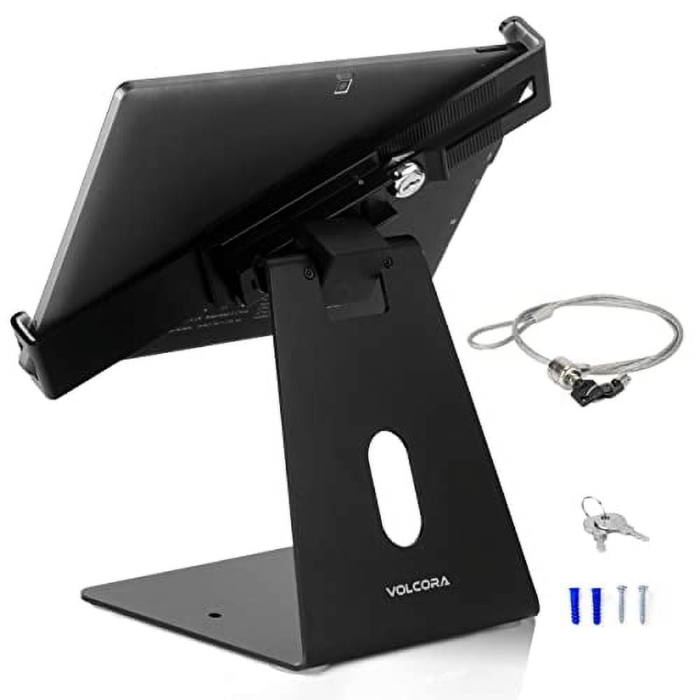 Volcora Adjustable Tablet iPad Holder with Anti Theft Lock - 10-13 Inch ...