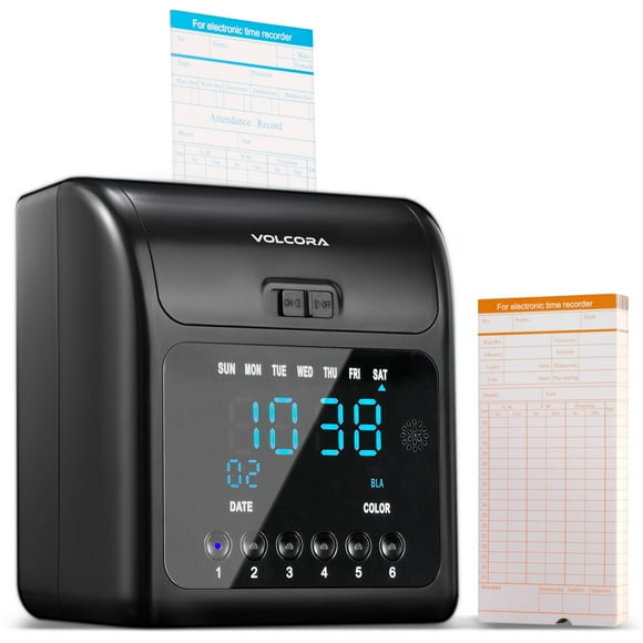 Office Time Clocks & Punch Cards for Reliable Attendance Tracking