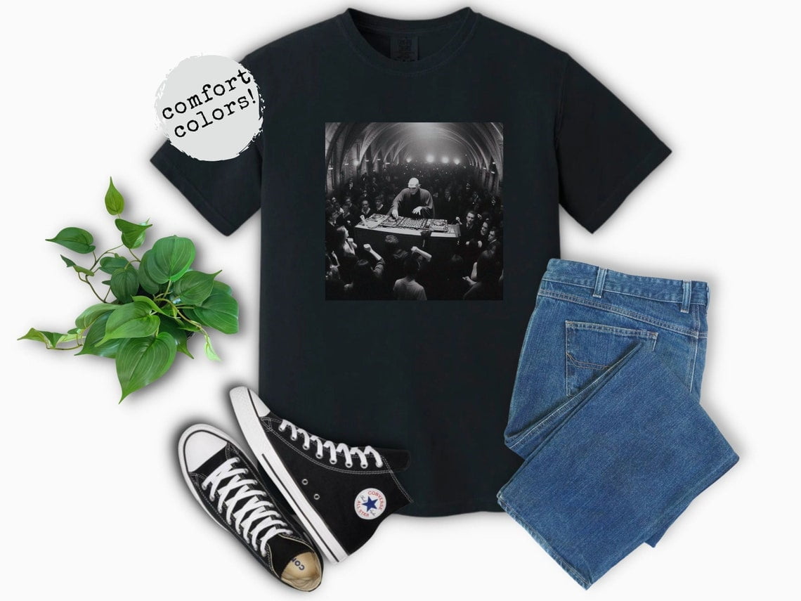 Voldemort DJ in Great Hall Comfort Colors T-Shirt Harry Potter Meme ...