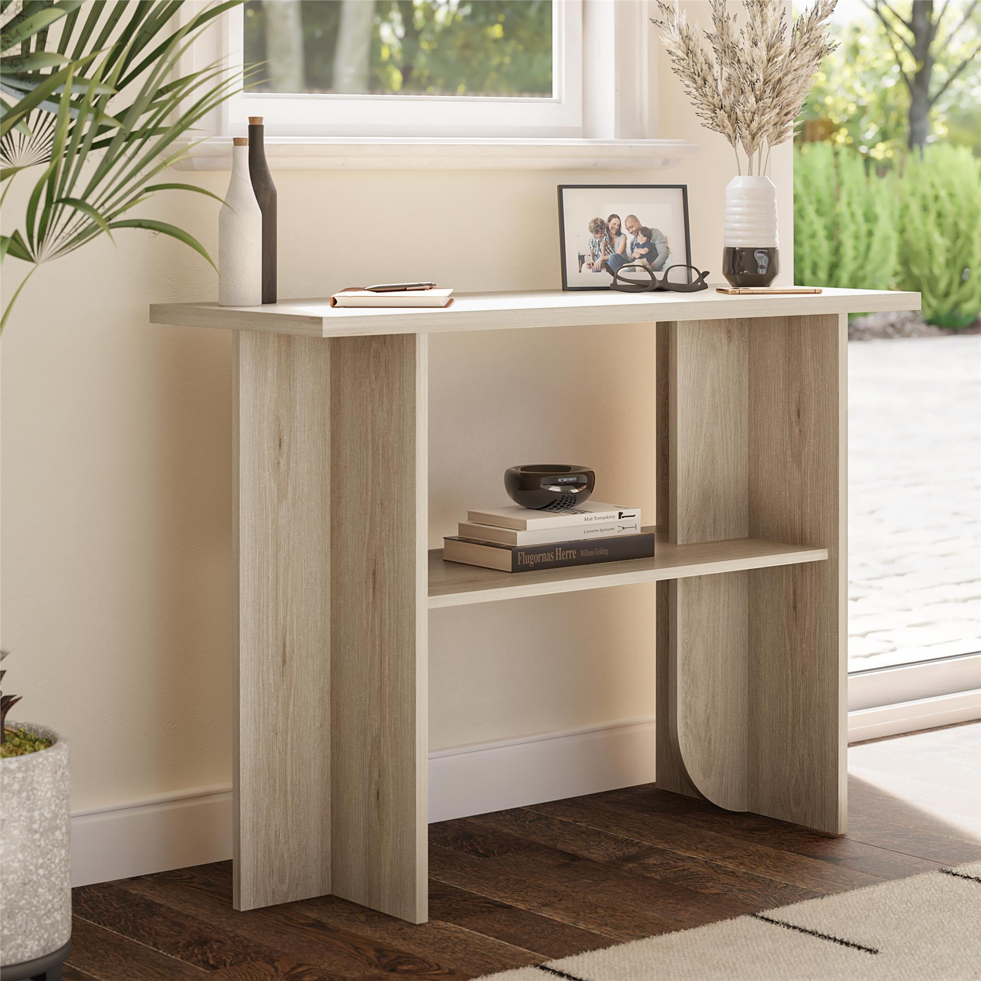 Voler Console Table, Light Oak - Walmart.com