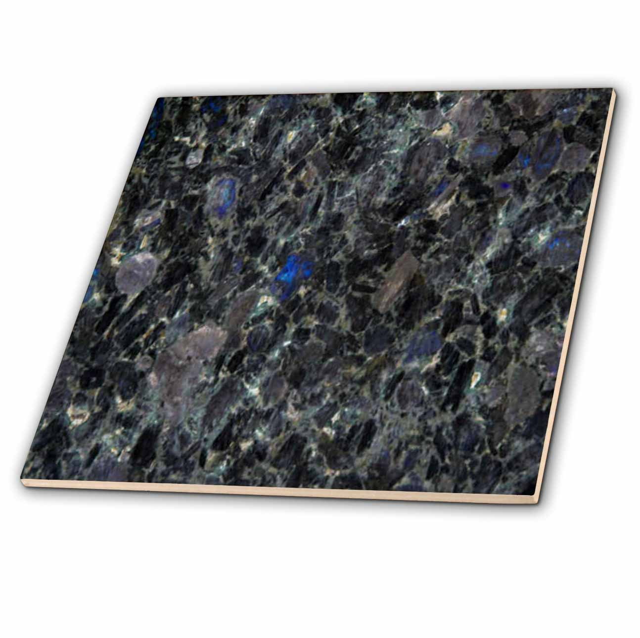 Volga Blue granite print 12 Inch Ceramic Tile ct-97971-4 - Walmart.com