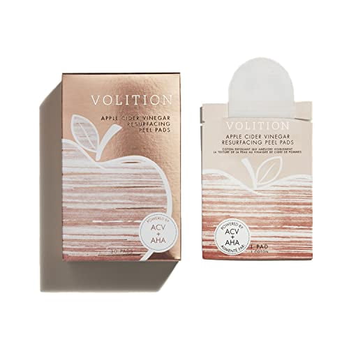 Volition Beauty ACV Resurfacing Facial Peel Pads - Natural AHAs in ...