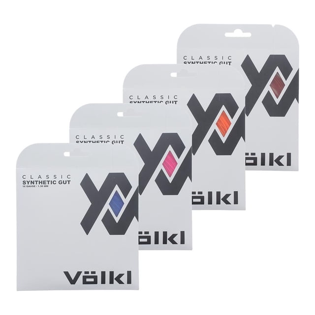 Volkl Classic Synthetic Gut Tennis String ( 17G Pink ) - Walmart ...
