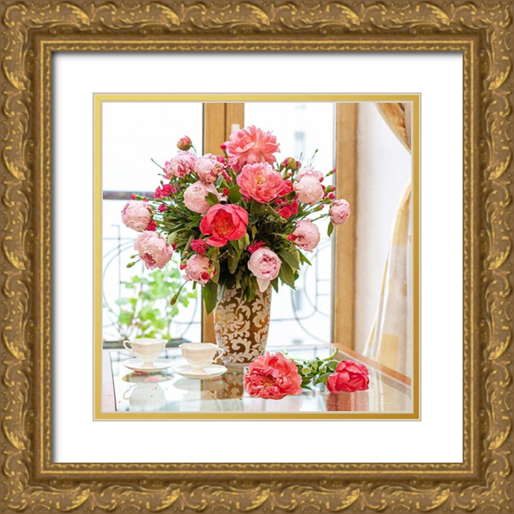 Volkova, Ira 26x26 Gold Ornate Wood Framed with Double Matting Museum ...