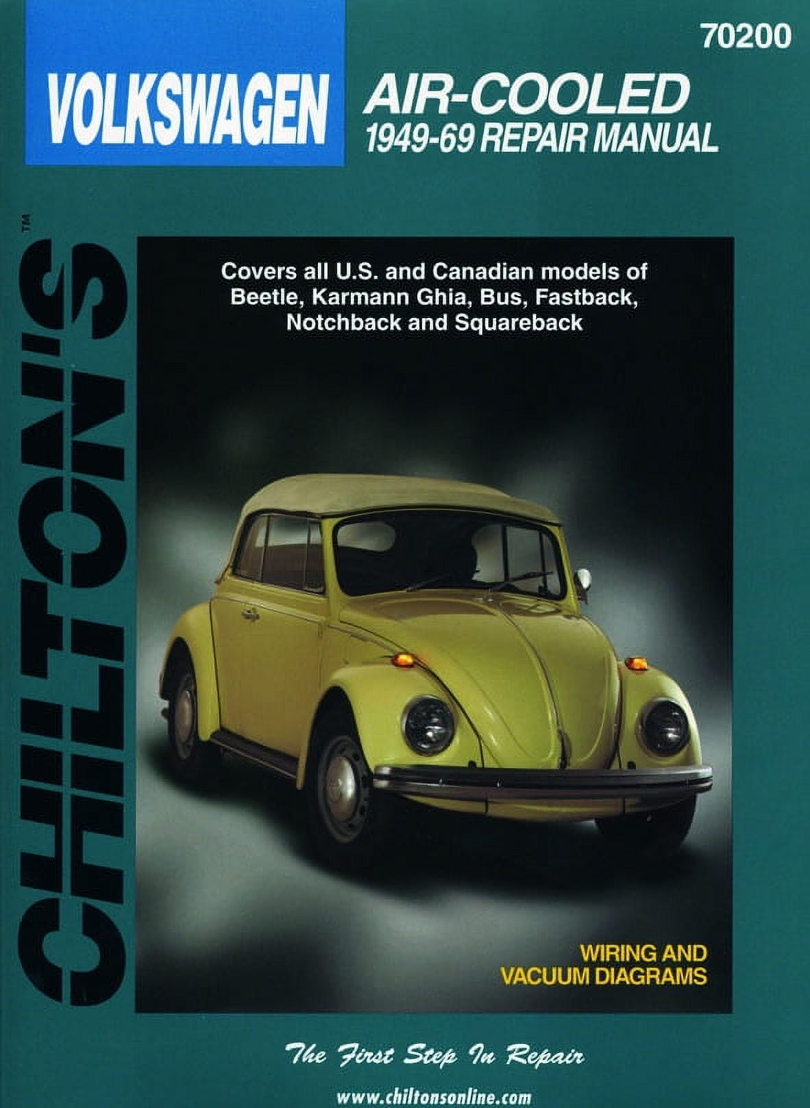 Volkswagen Air-Cooled Models covering Beetle, Karmann Ghia, Bus ...