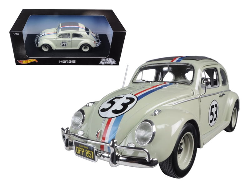 Volkswagen Beetle The Love Bug" Herbie #53 1/18 Diecast Model Car by ...