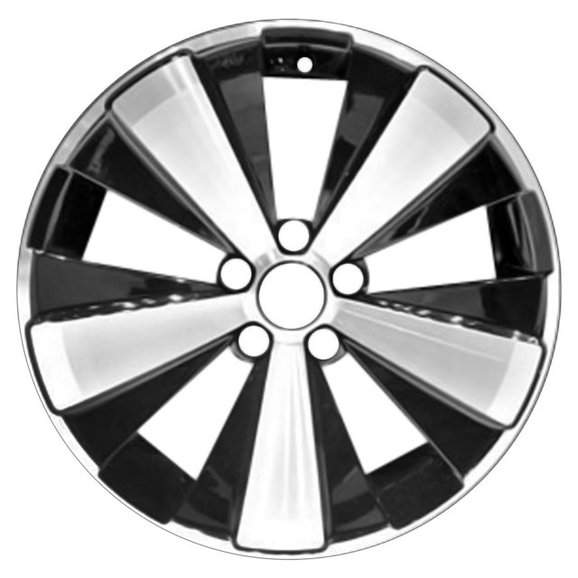 Volkswagen Beetle 2012-19 18" OEM Wheel 69930U45, 5 Spoke, Alloy ...