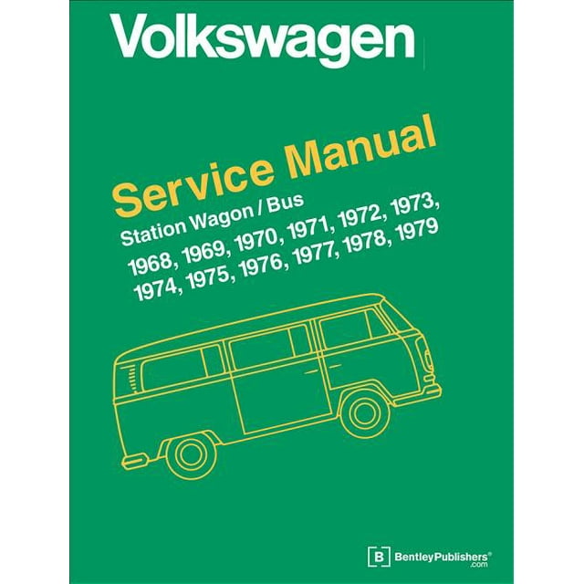 Volkswagen Service Manuals Volkswagen Station Wagon/Bus Official ...