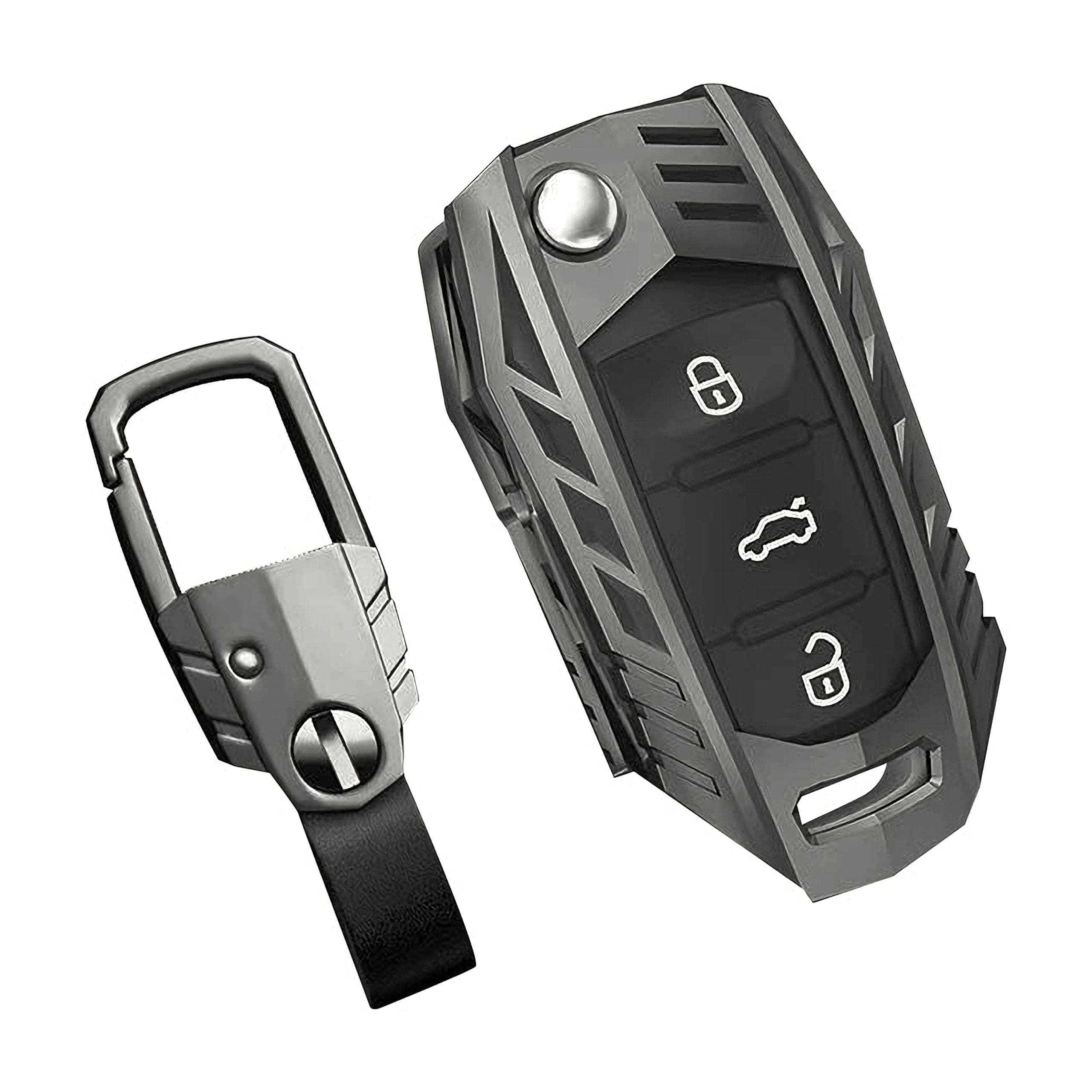 For Volkswagen VW Key Fob Cover, Car Key Case Protector for 2017-2022 ...