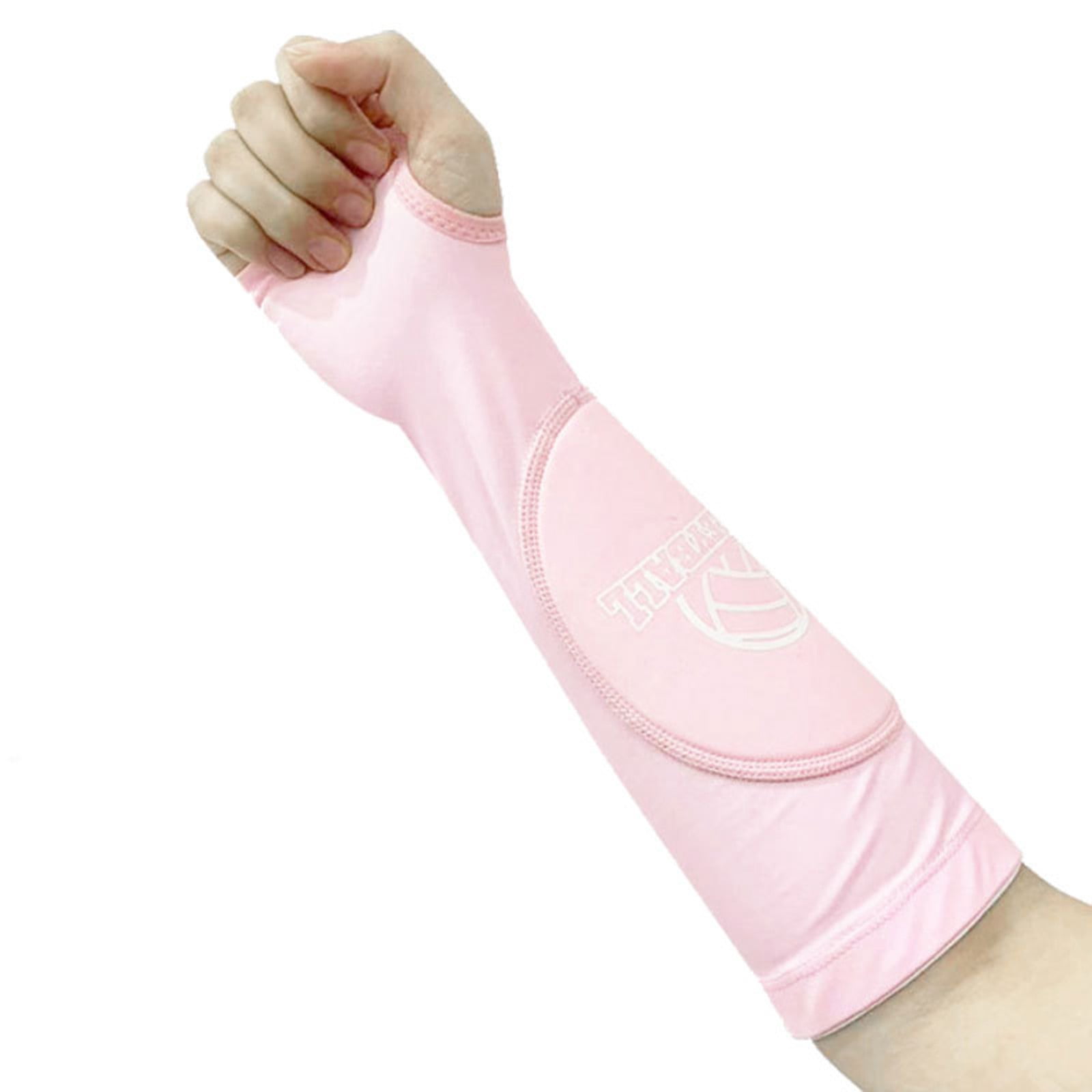 Volleyball Arm Sleeves,Black Volleyball forearm Pads Nylon Volleyball ...