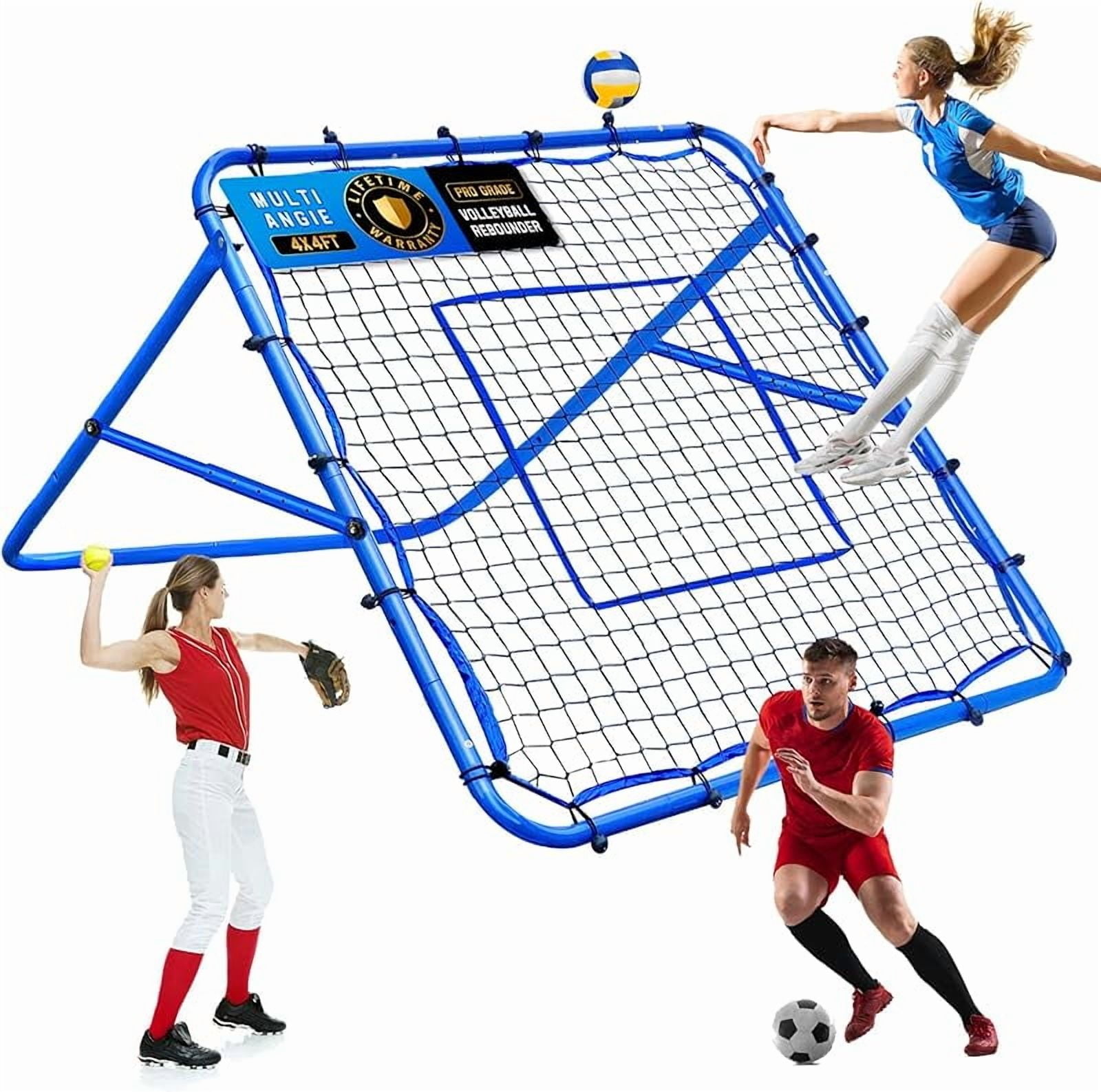 Volleyball Baseball Rebounder Net, Softball Rebounder Pitchback Net ...