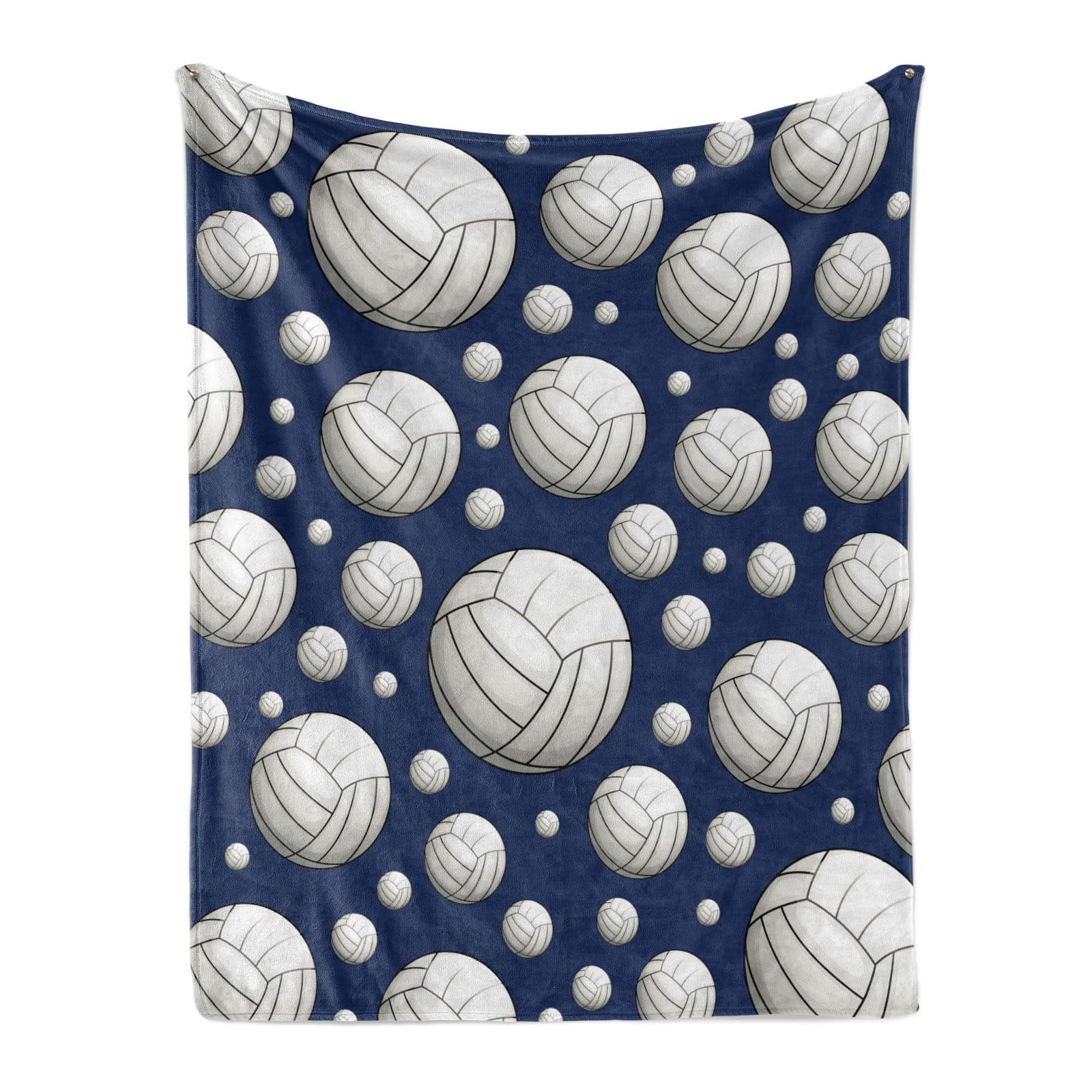 Volleyball Blanket Flannel Soft Warm Plush Volleyball Sport Throw ...