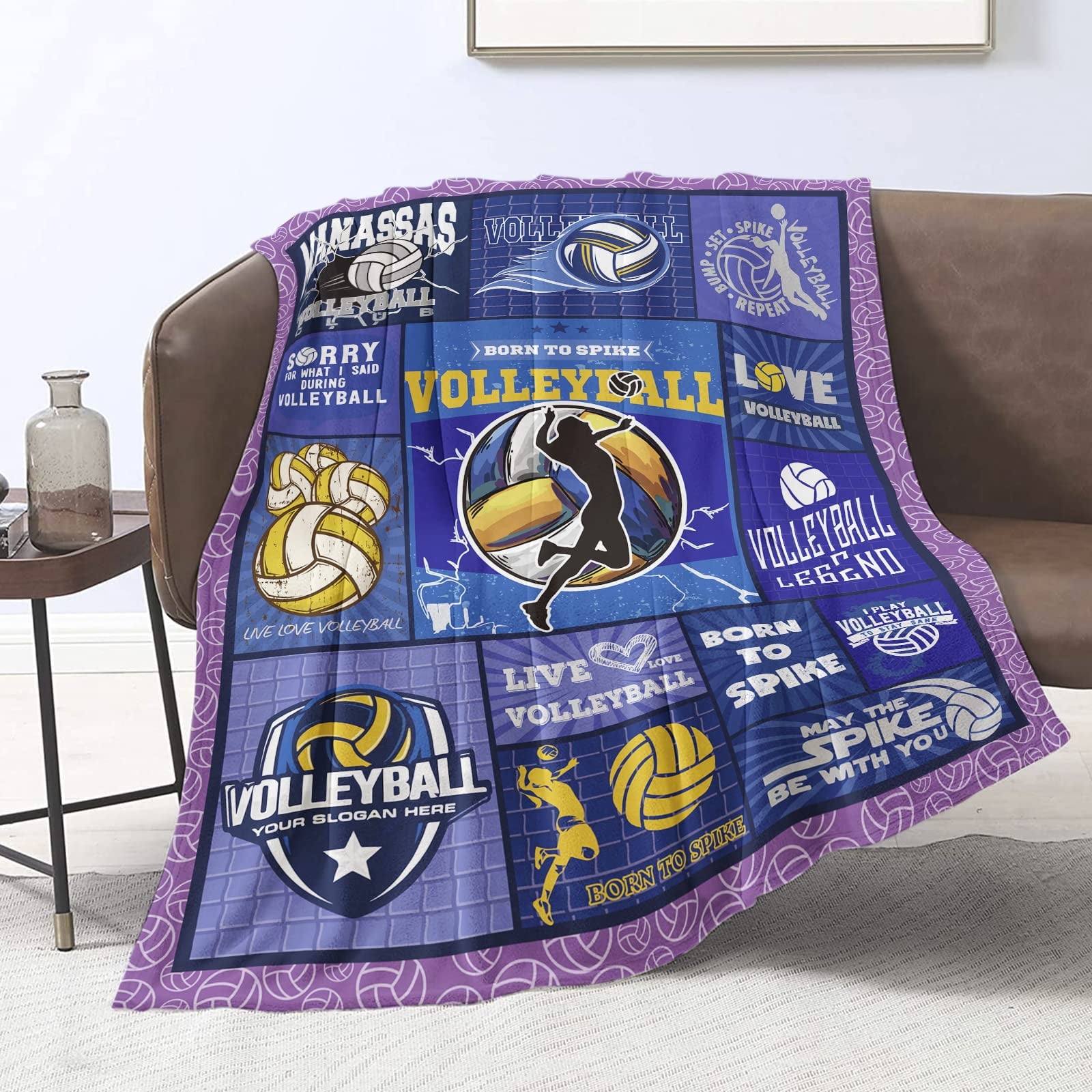 Volleyball Blanket Volleyball Blankets for Teen Girls Volleyball ...