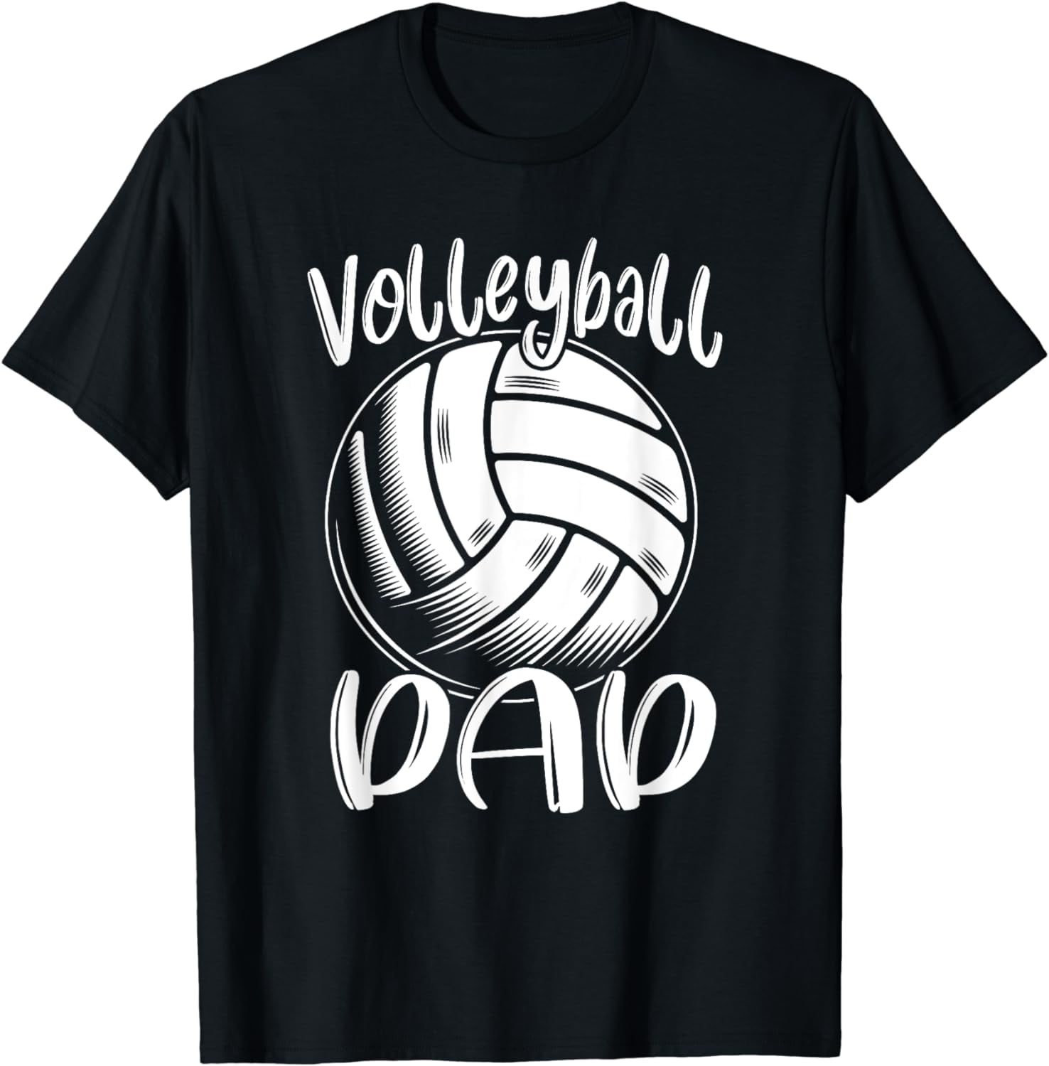 Volleyball Dad For Men Family Matching Players Team Dad T-Shirt ...