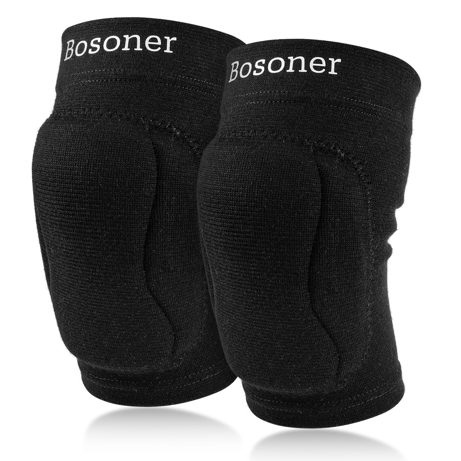 BOSONER Volleyball Dance Knee Pads for Women: Men Protective Thick Knee ...