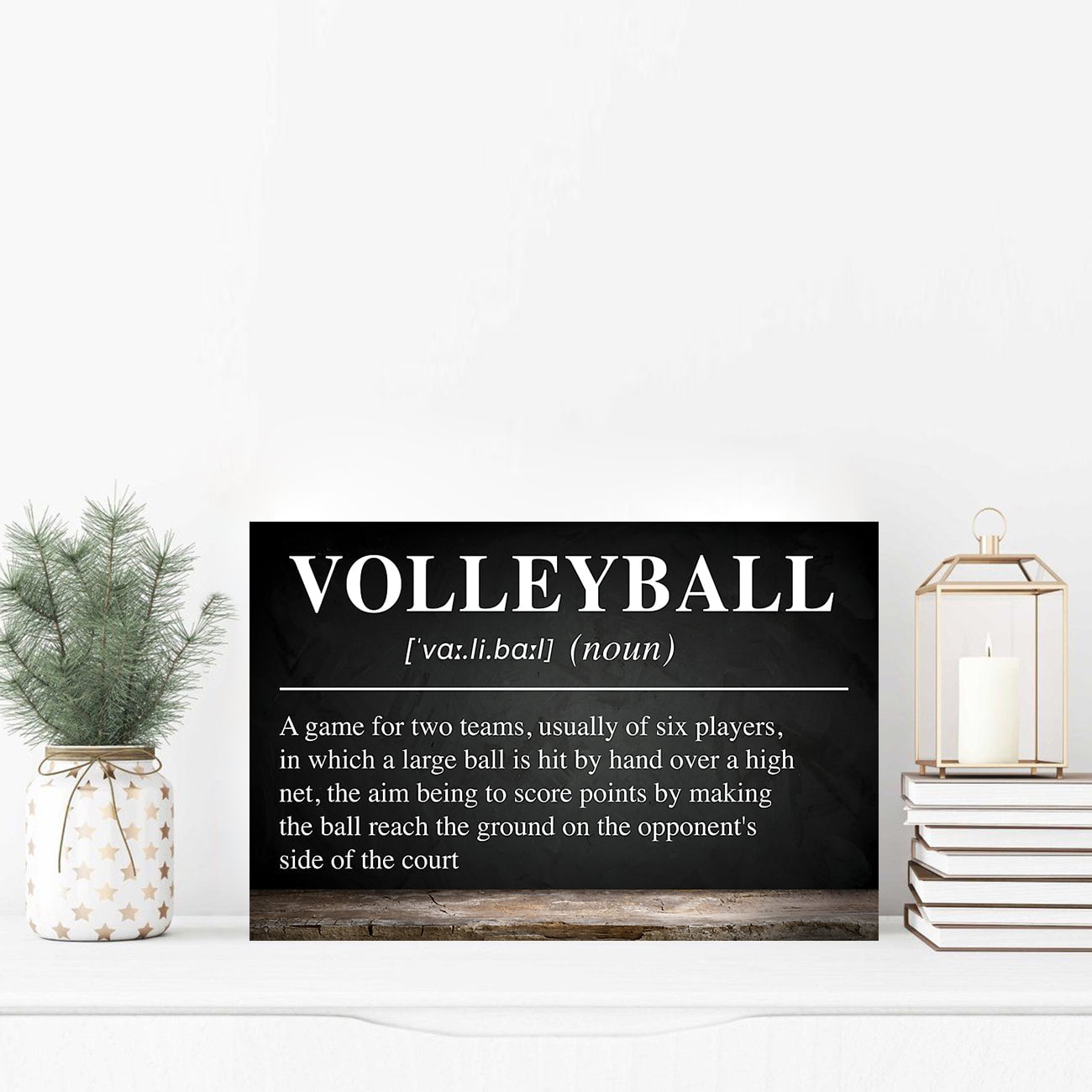 Volleyball Definition Poster Volleyball Poster Gift for Volleyball ...