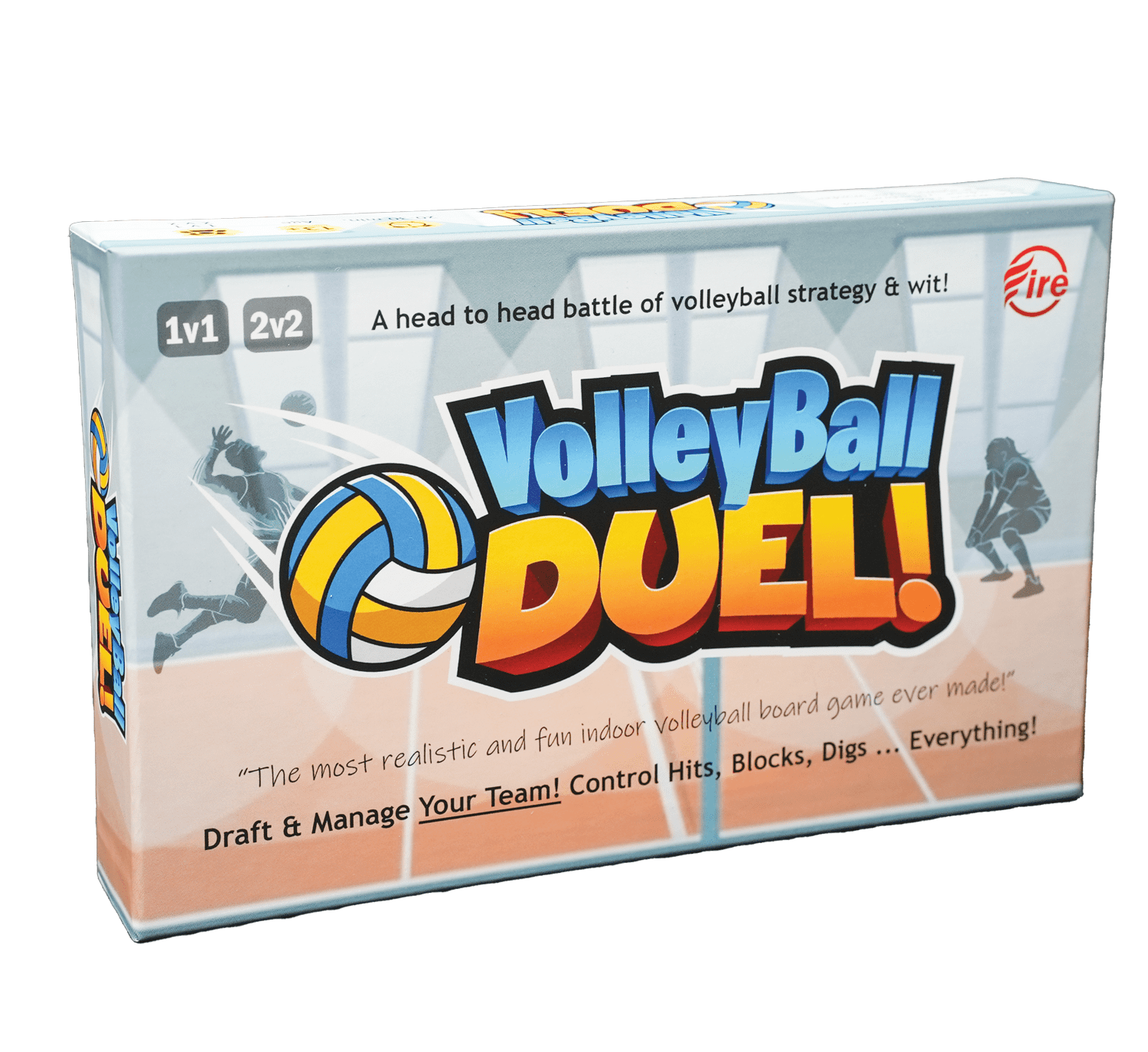 Volleyball Duel Board Game | Indoor Volleyball Theme | Action ...