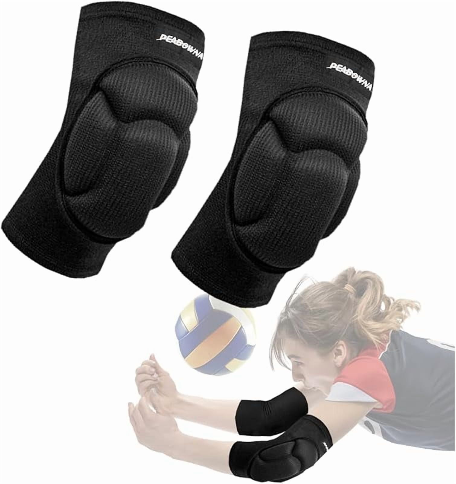 Volleyball Elbow Pads Women 2XS-XL - Kids Teens Elbow Protector with ...
