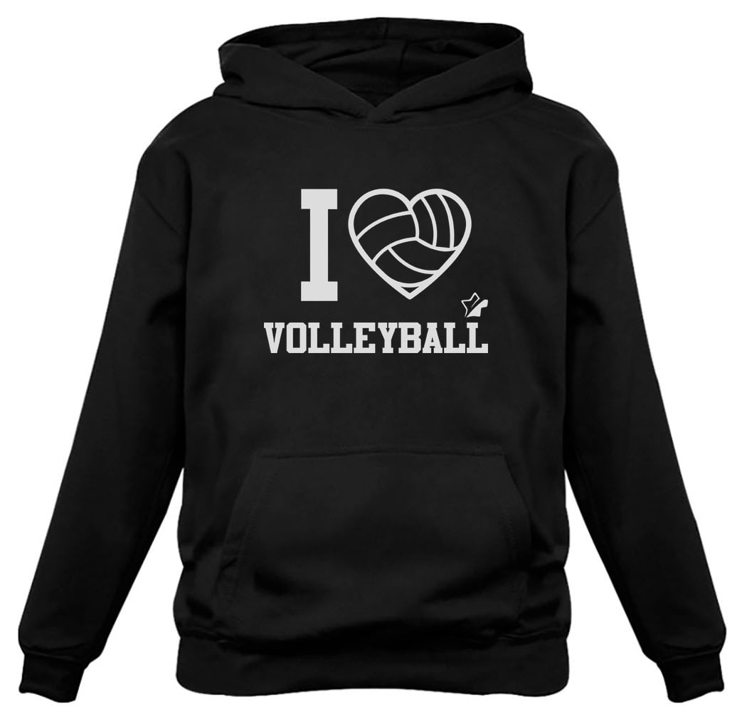 Volleyball Gifts Hoodies for Teen Girls Women I Love Sweatshirts Women ...