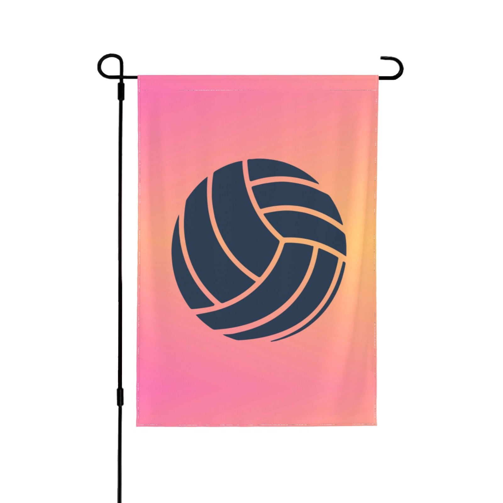 Volleyball Monogram Garden Flag 12.5x18 Inch Double Sided Decorations ...