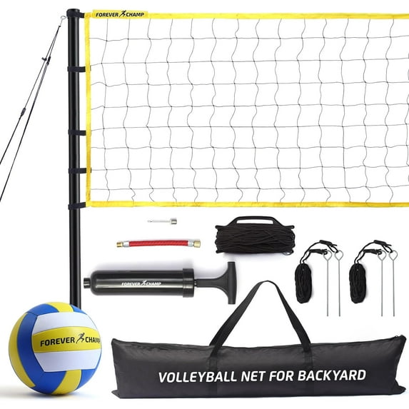 Volleyball Net Outdoor - Regulation Size 32x3 Feet - Heavy Duty for ...