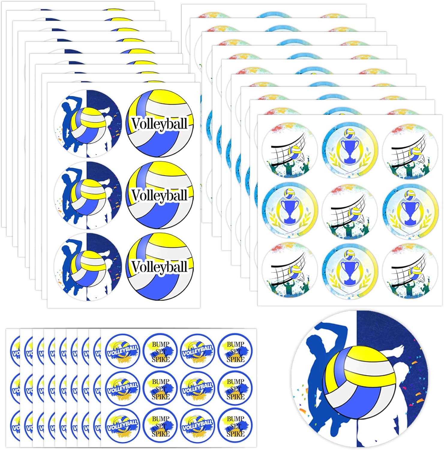 Volleyball Party Supplies Pack Sports Themed Baby Shower or Birthday ...