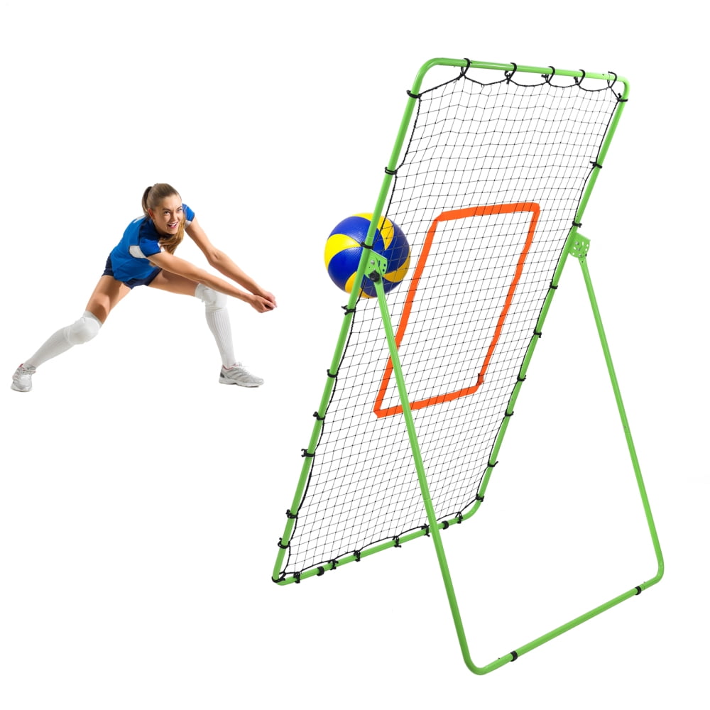Volleyball Rebound Net, 5 Adjustable Rebound Angles Volleyball Net ...