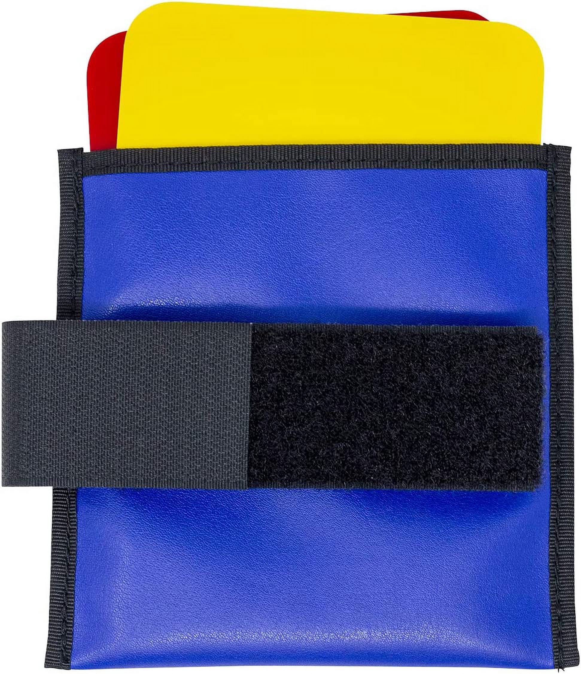 Volleyball Referee Cards Red/Yellow FIVB Approved with Arm Band Holder ...