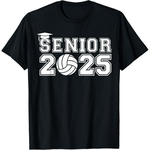 Volleyball Senior 2025 Graduation Class Of 2025 Graduate T-Shirt ...