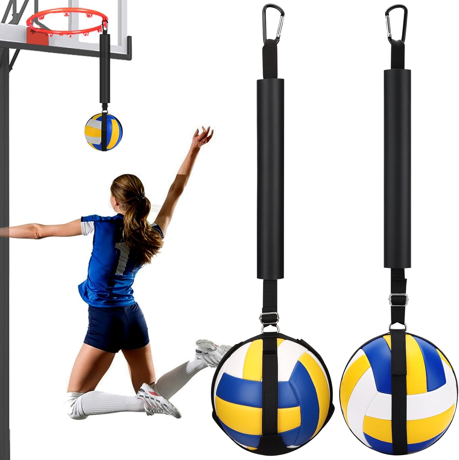 Volleyball Spike Trainer, Solo Serve Trainer Volleyball Attack Trainer ...