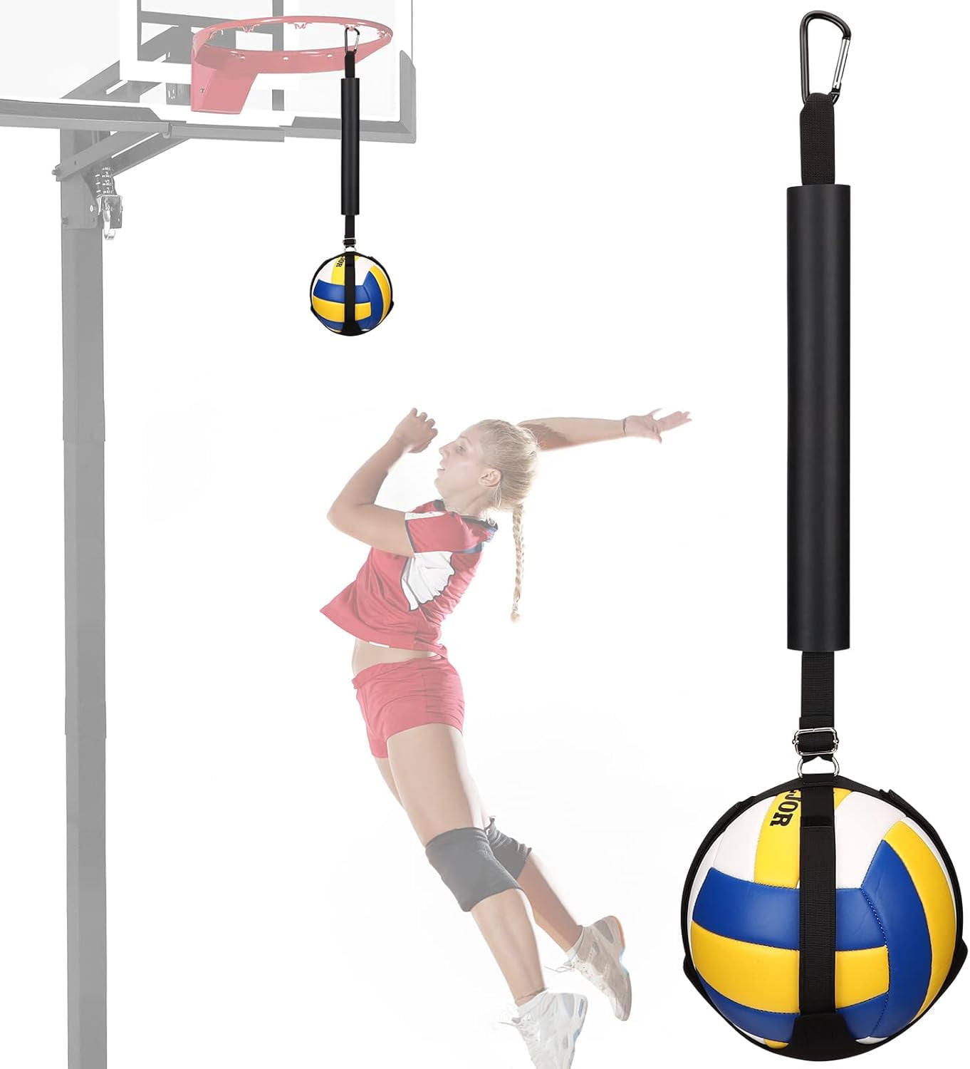 Volleyball Spike Trainer, Solo Serve Trainer Volleyball Attack Trainer ...