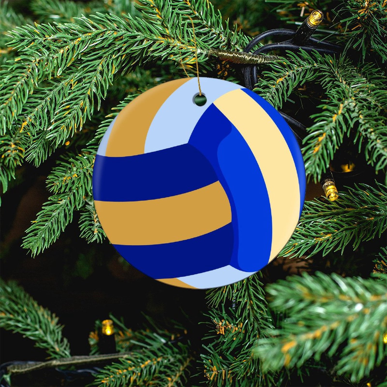 Volleyball Sports Christmas Ornament Sports Collection Volleyball ...