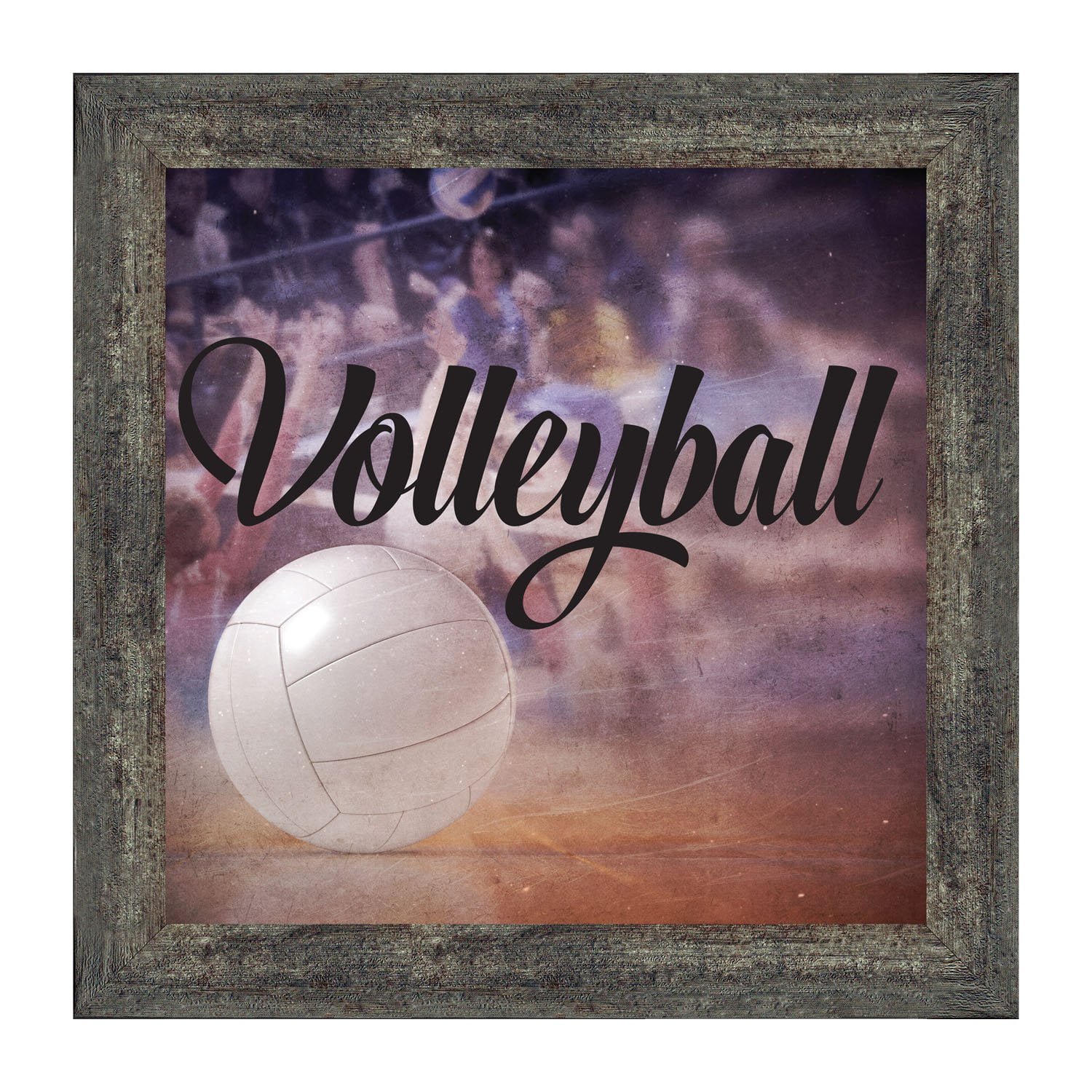 Volleyball Themed Wall Art for Player or Coach , 10x10 8704 - Walmart.com