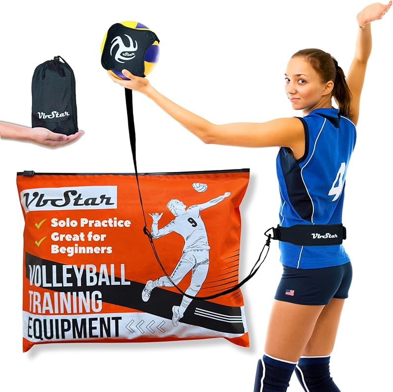 Volleyball Training Equipment Aid - Practice Your Serving, Setting ...