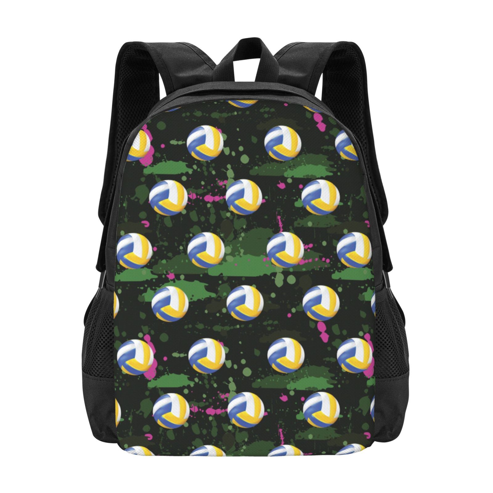 Volleyball pattern Backpack for Men Women Laptop Backpack Hiking ...